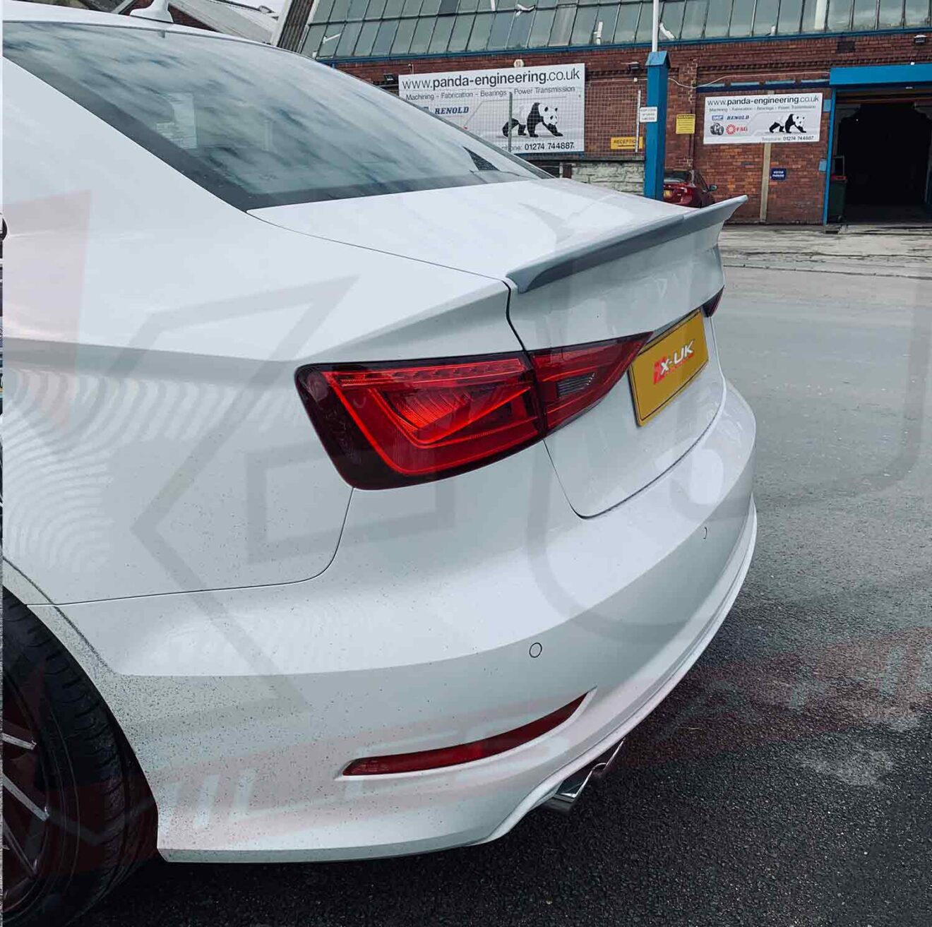 Audi A3 Saloon spoiler S3 8V 2012-2018 ABS easy installation