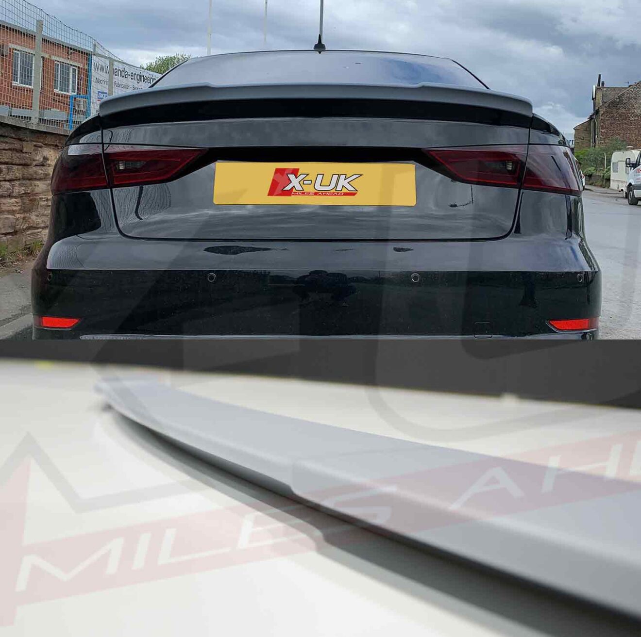 Audi A3 Saloon spoiler S3 8V 2012-2018 ABS easy installation