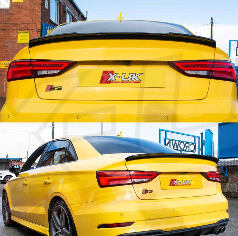 Audi A3 Saloon spoiler S3 8V 2012-2018 ABS easy installation