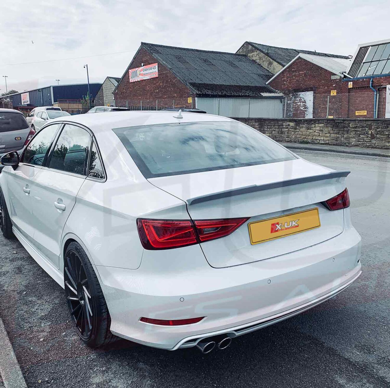 Audi A3 Saloon spoiler S3 8V 2012-2018 ABS easy installation