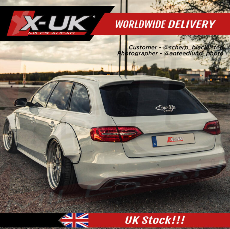 Audi A4 wide body kit fenders to fit A4 S4 B8.5 2013-2015