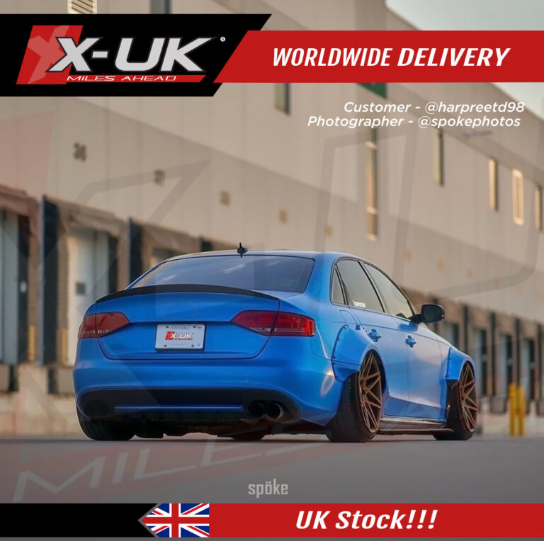 Audi A4 wide body kit fenders to fit A4 S4 B8.5 2013-2015