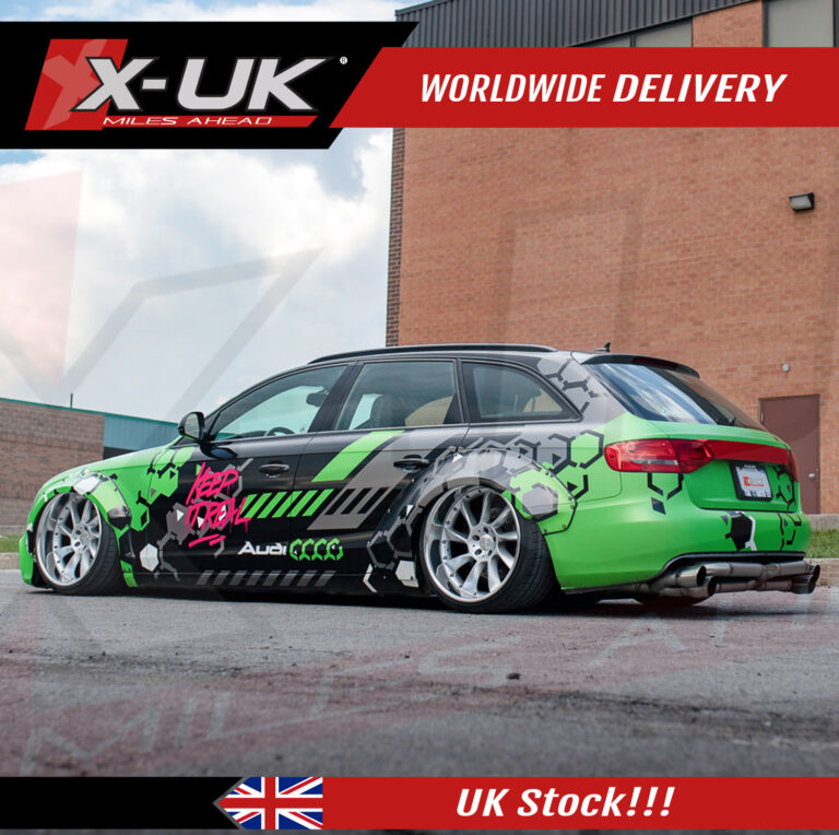 Audi A4 wide body kit fenders to fit A4 S4 B8.5 2013-2015