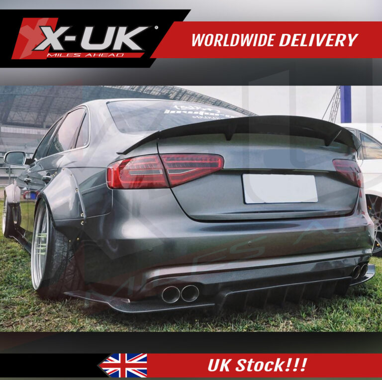 A4 wide body kit conversion kit to fit B8 2008-2012 A4 and S4