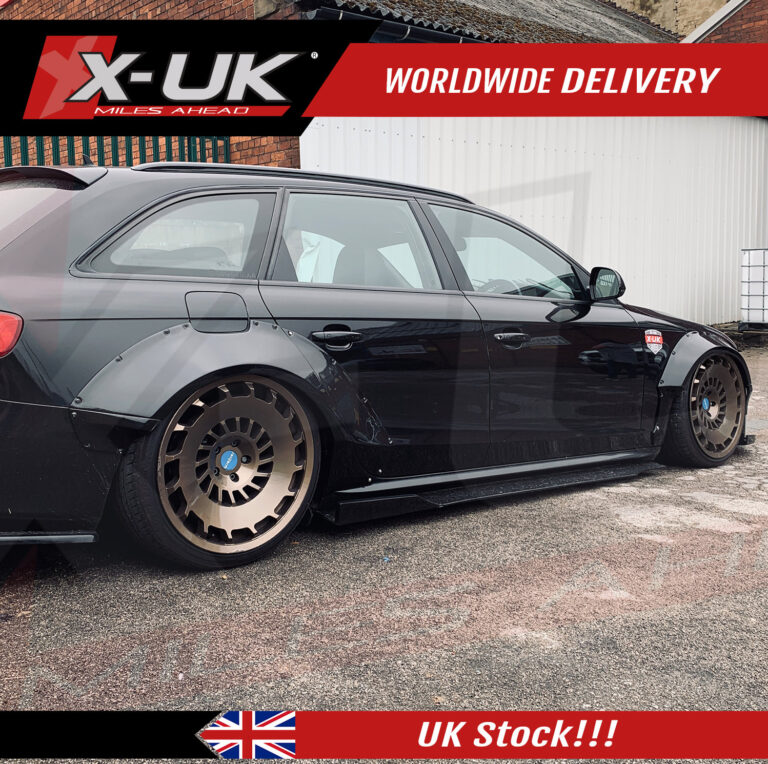 A4 wide body kit conversion kit to fit B8 2008-2012 A4 and S4