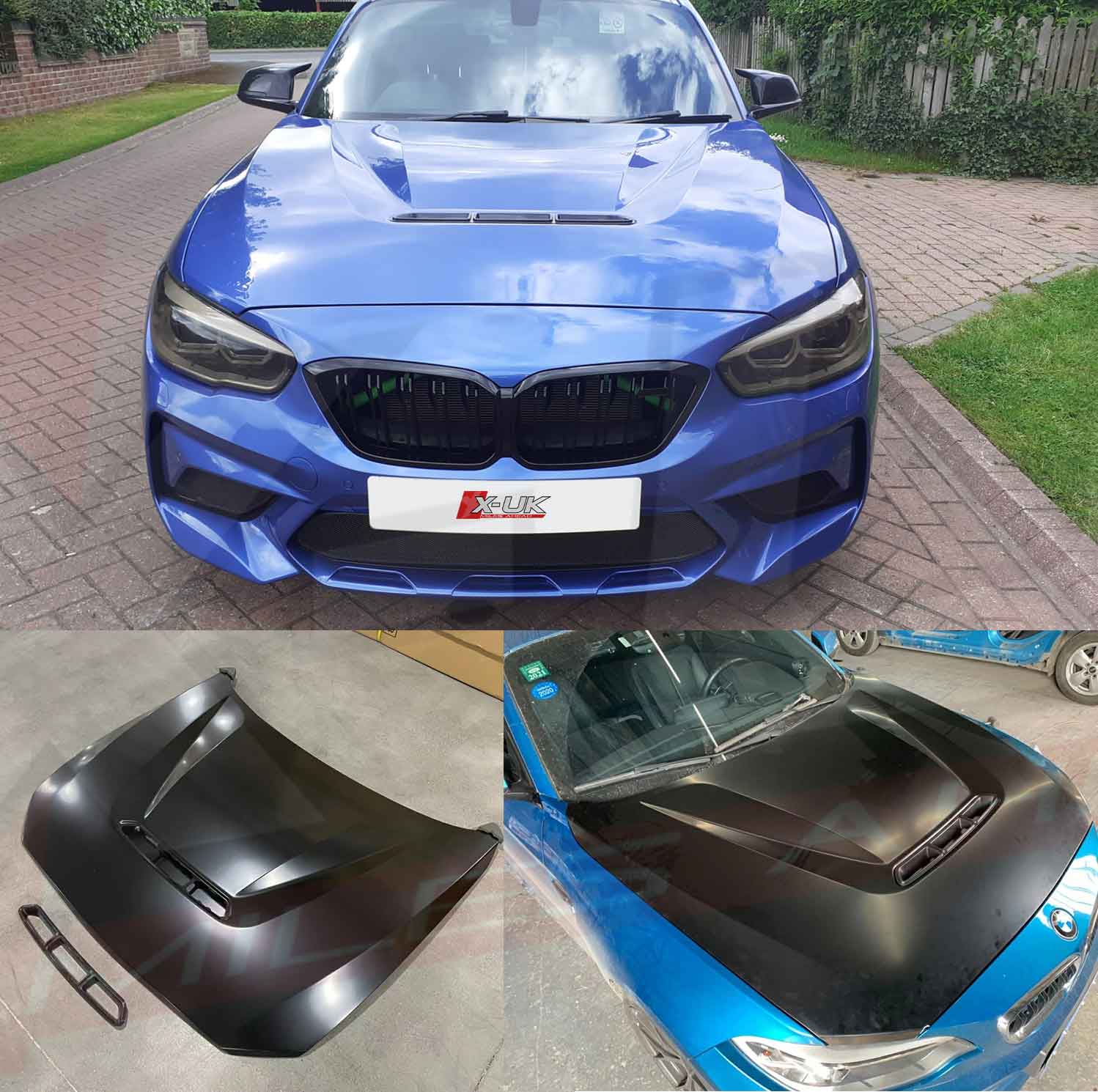 BMW 1 Series bumper F20 2015-2017 M2 CS style