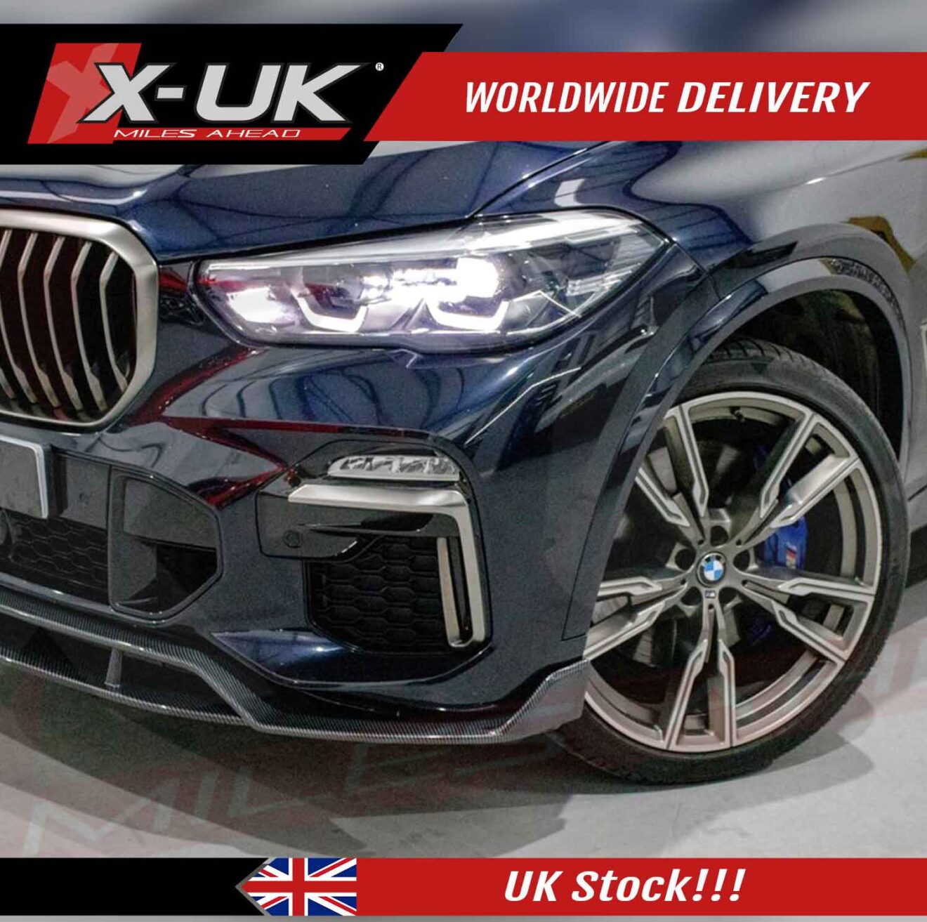 BMW X5 body kit 2018-2021 M performance style carbon fiber look
