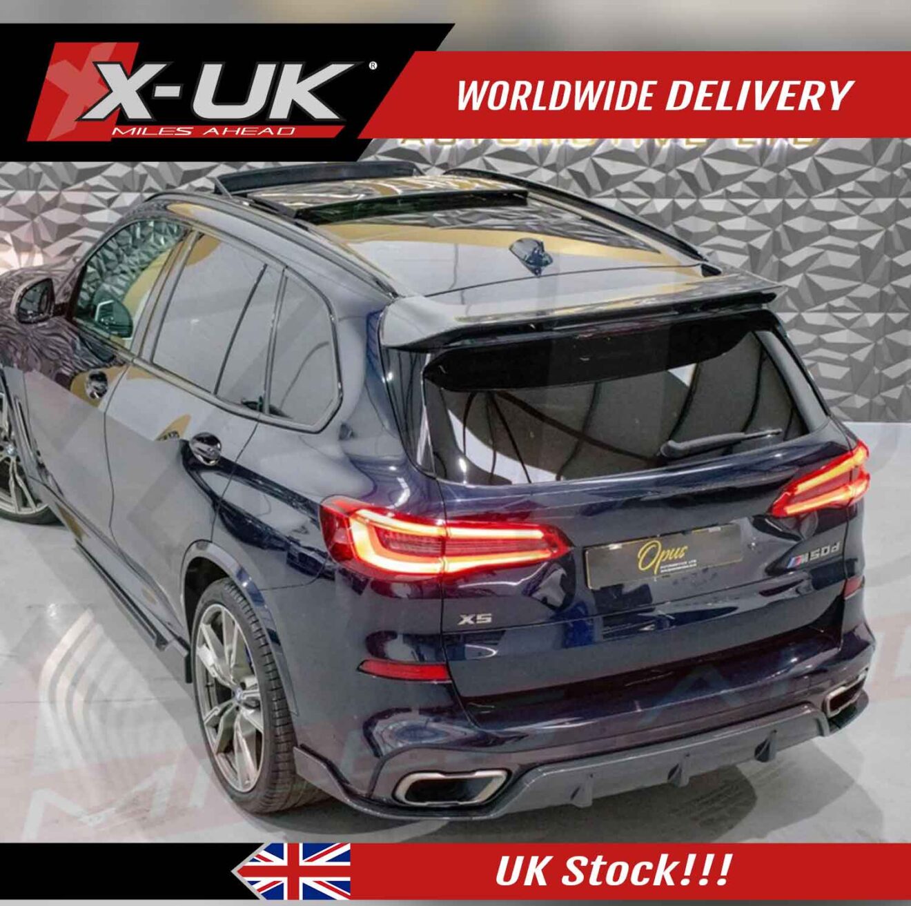 BMW X5 body kit 2018-2021 M performance style carbon fiber look