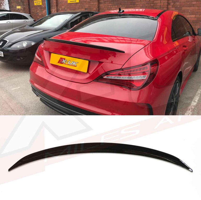 CLA45 rear spoiler to fit C117 AMG Sport 2013-2018 gloss black