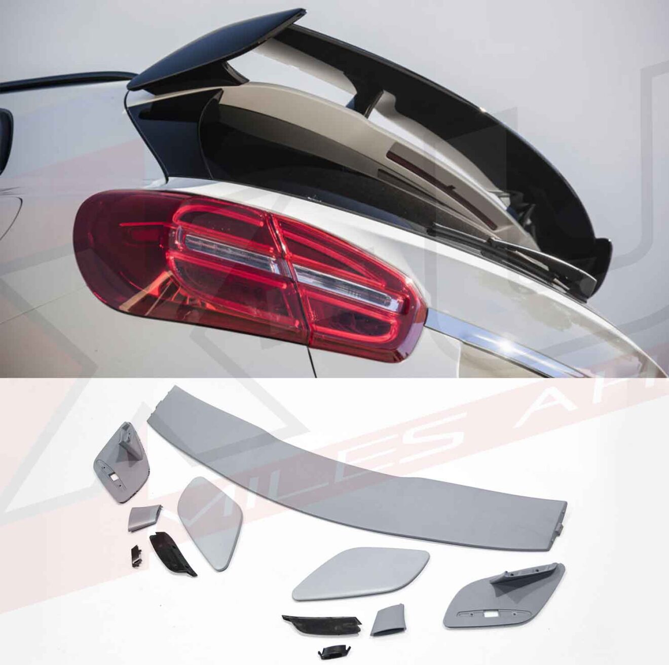 Mercedes Benz GLA45 spoiler style roof wing to fit GLA Class X156