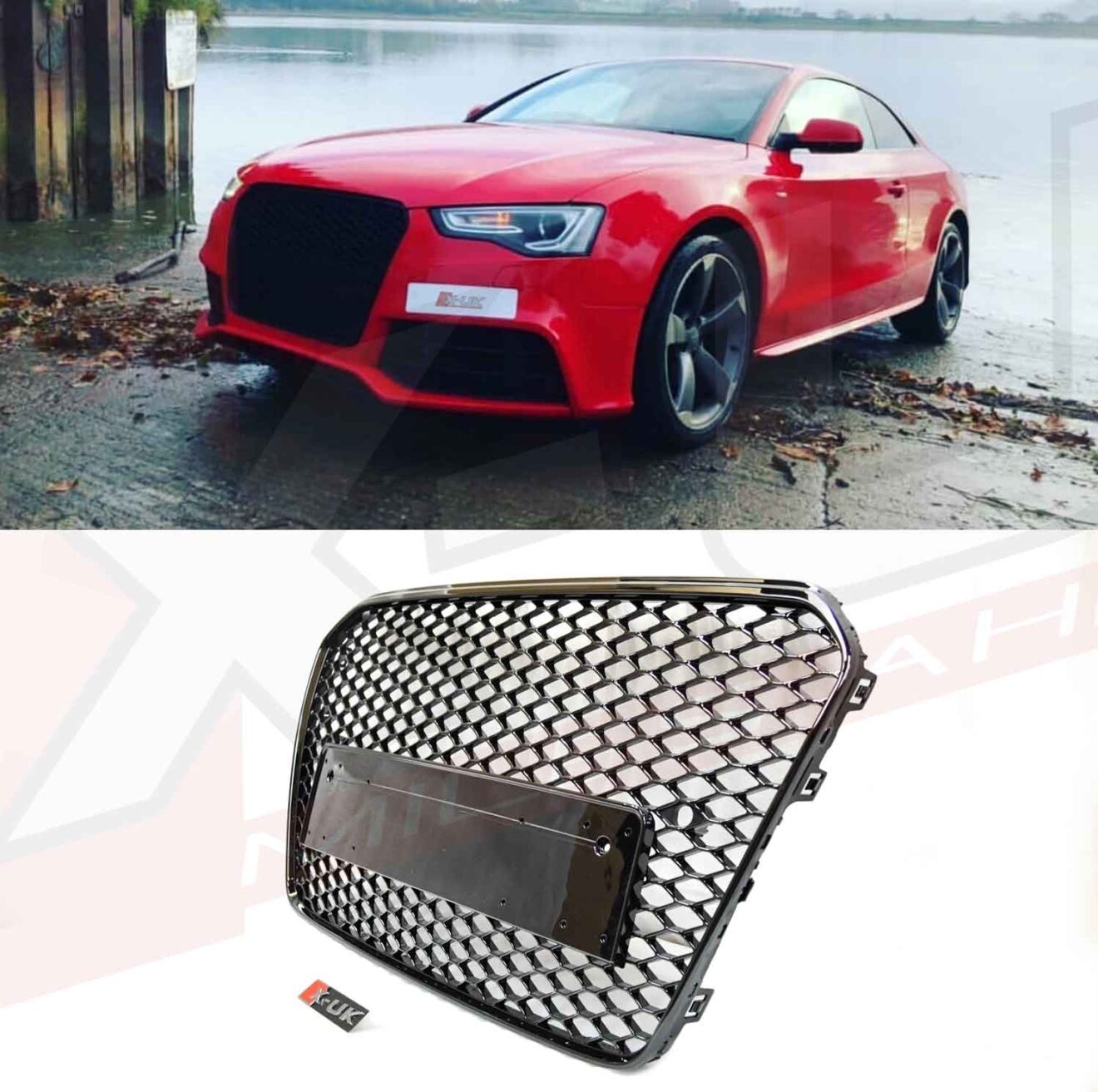 Audi RS5 style grill honeycomb to fit Audi A5 S5 RS5 2012-2015
