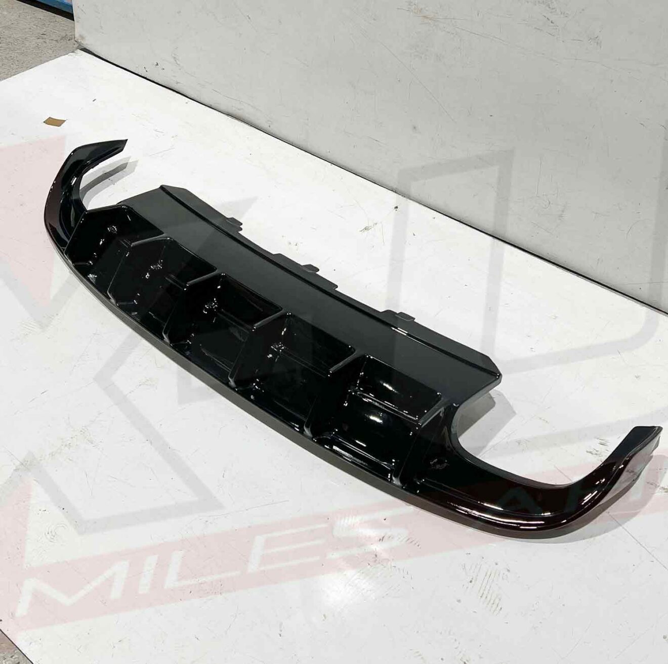Audi S5 rear diffuser A5 SLine 2007-2012 black FRP