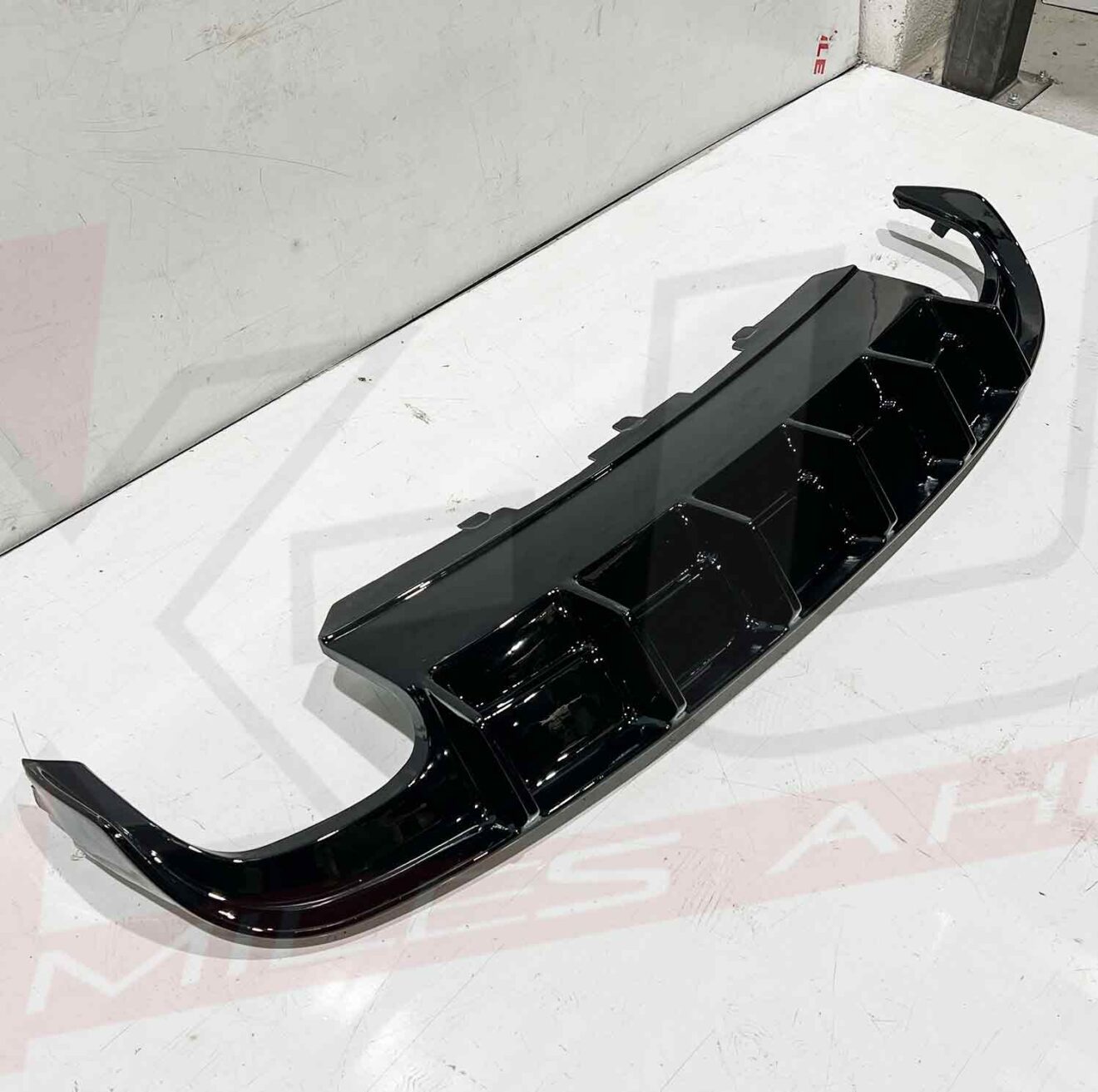 Audi S5 rear diffuser A5 SLine 2007-2012 black FRP