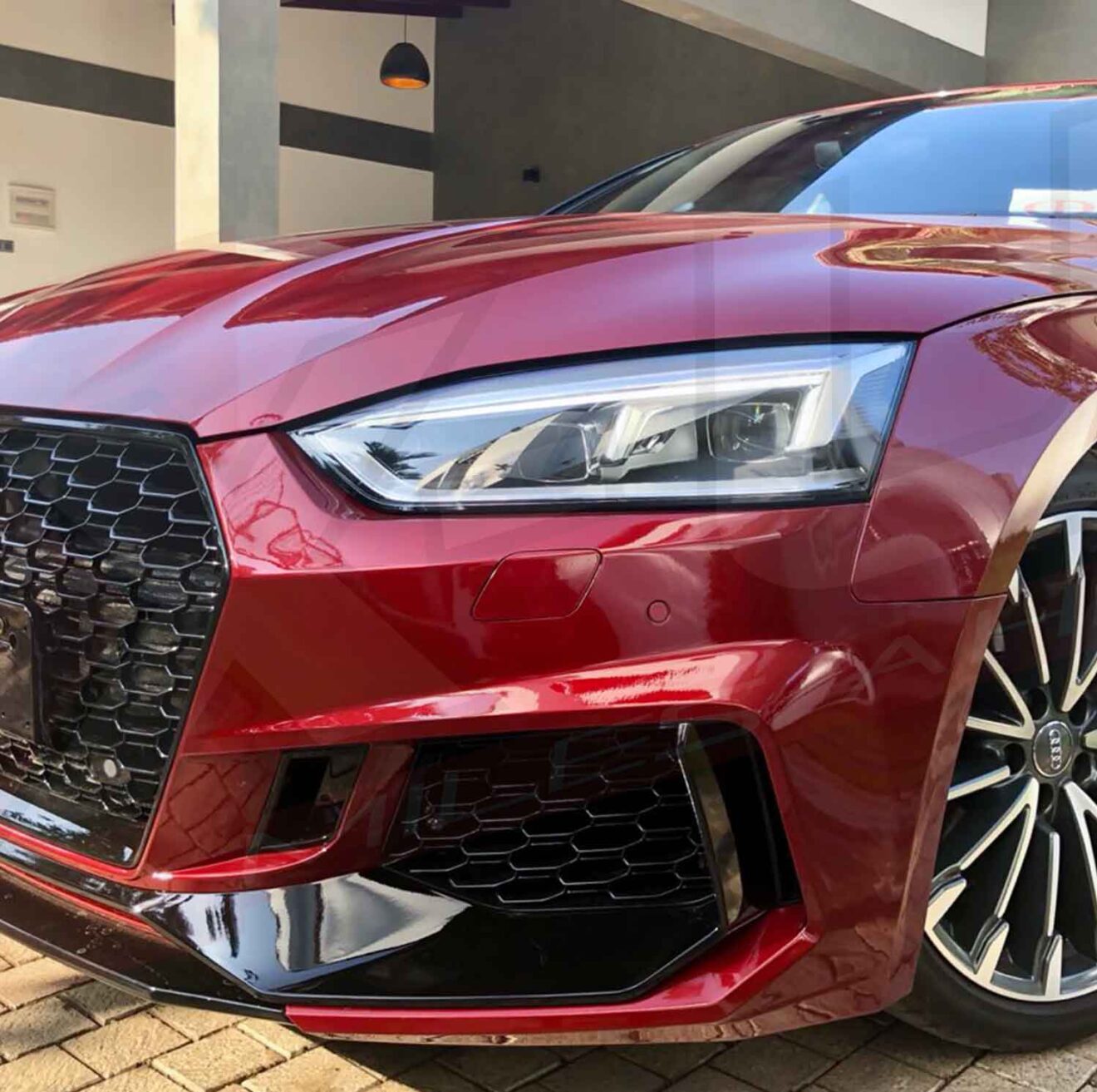 RS5 style front bumper to fit A5 S5 2016-2019 Coupe Convertible