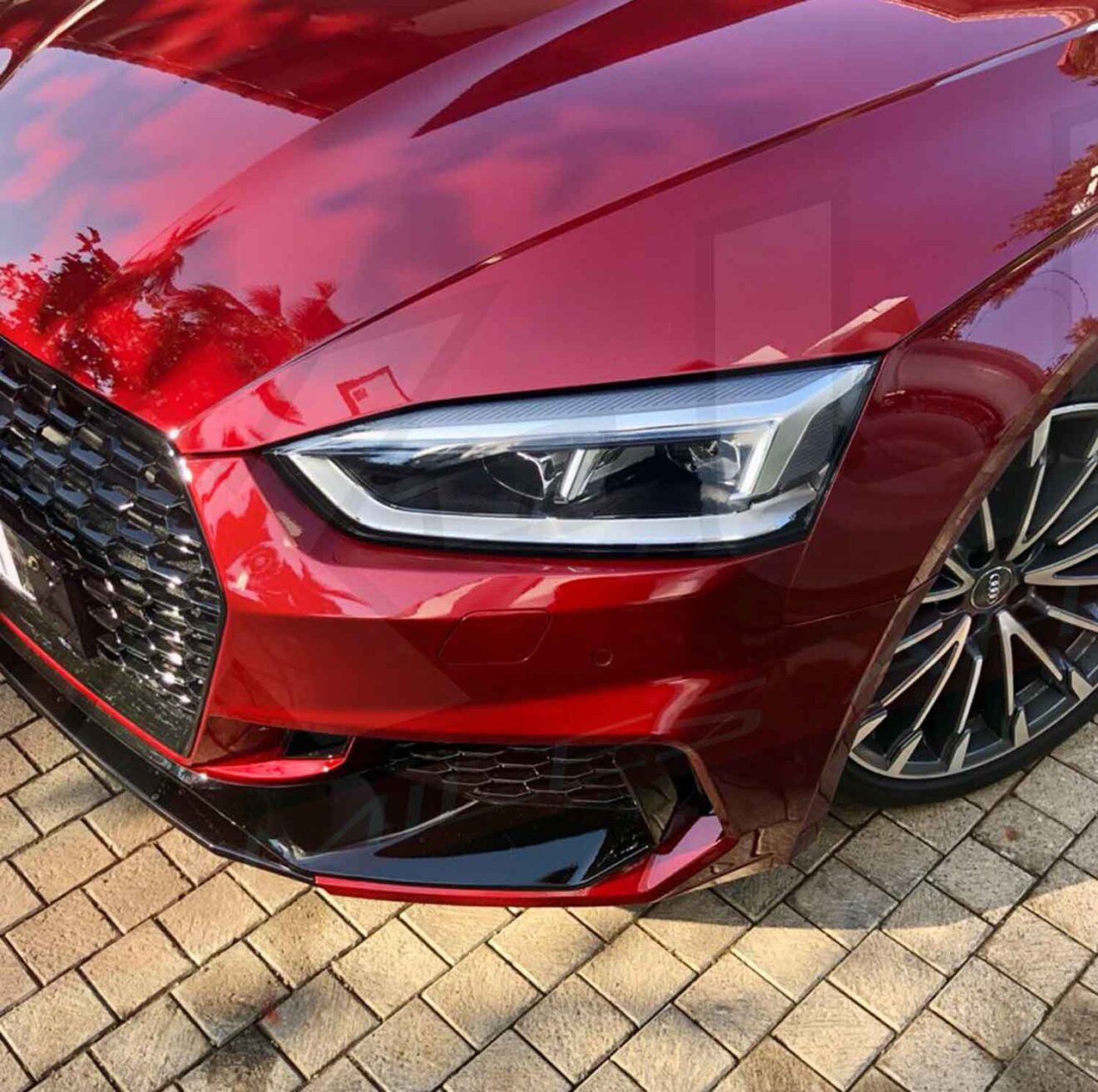 RS5 style front bumper to fit A5 S5 2016-2019 Coupe Convertible