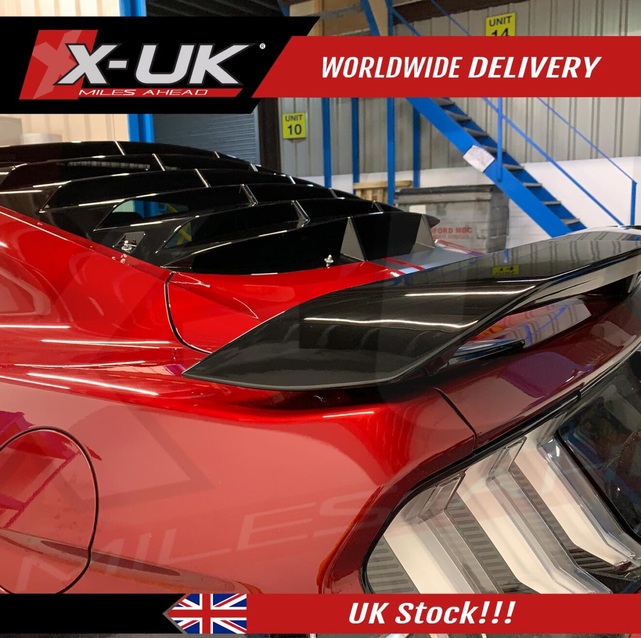 Mustang Performance pack spoiler to fit 2015-2022 GT S550