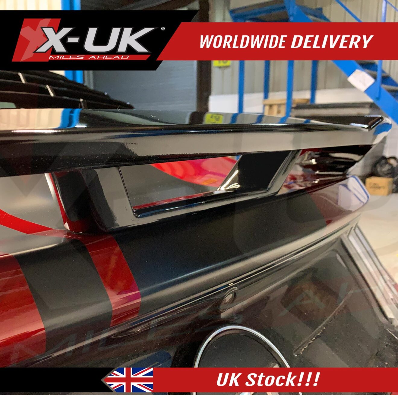 Mustang Performance pack spoiler to fit 2015-2022 GT S550