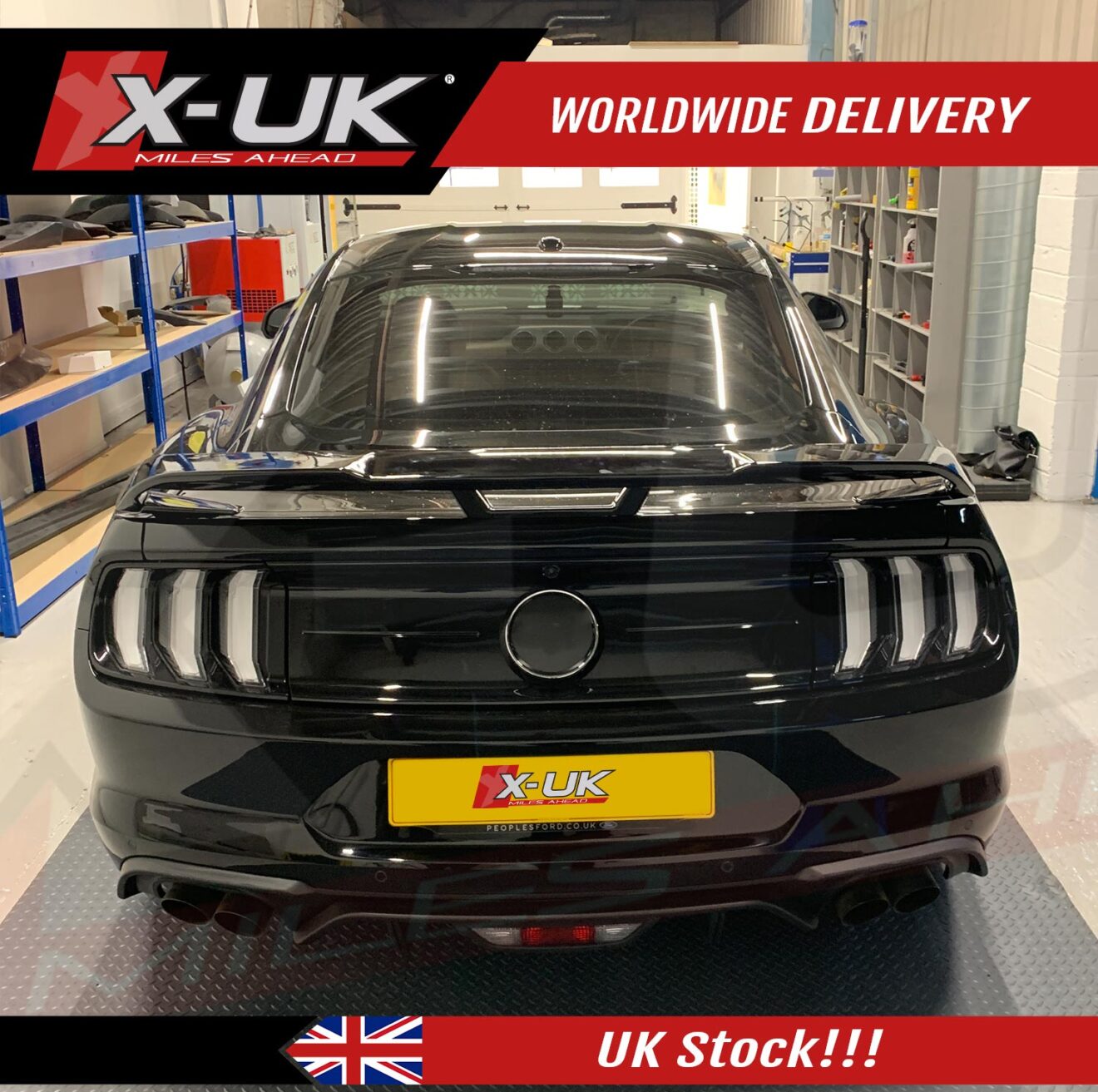 Mustang Performance pack spoiler to fit 2015-2022 GT S550