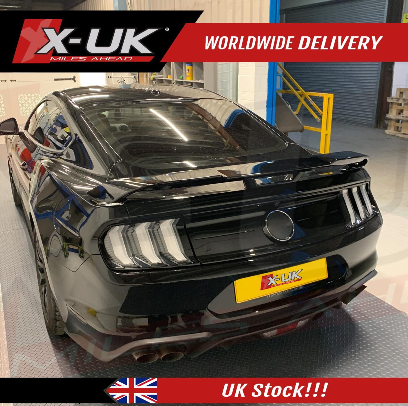 Mustang Performance pack spoiler to fit 2015-2022 GT S550