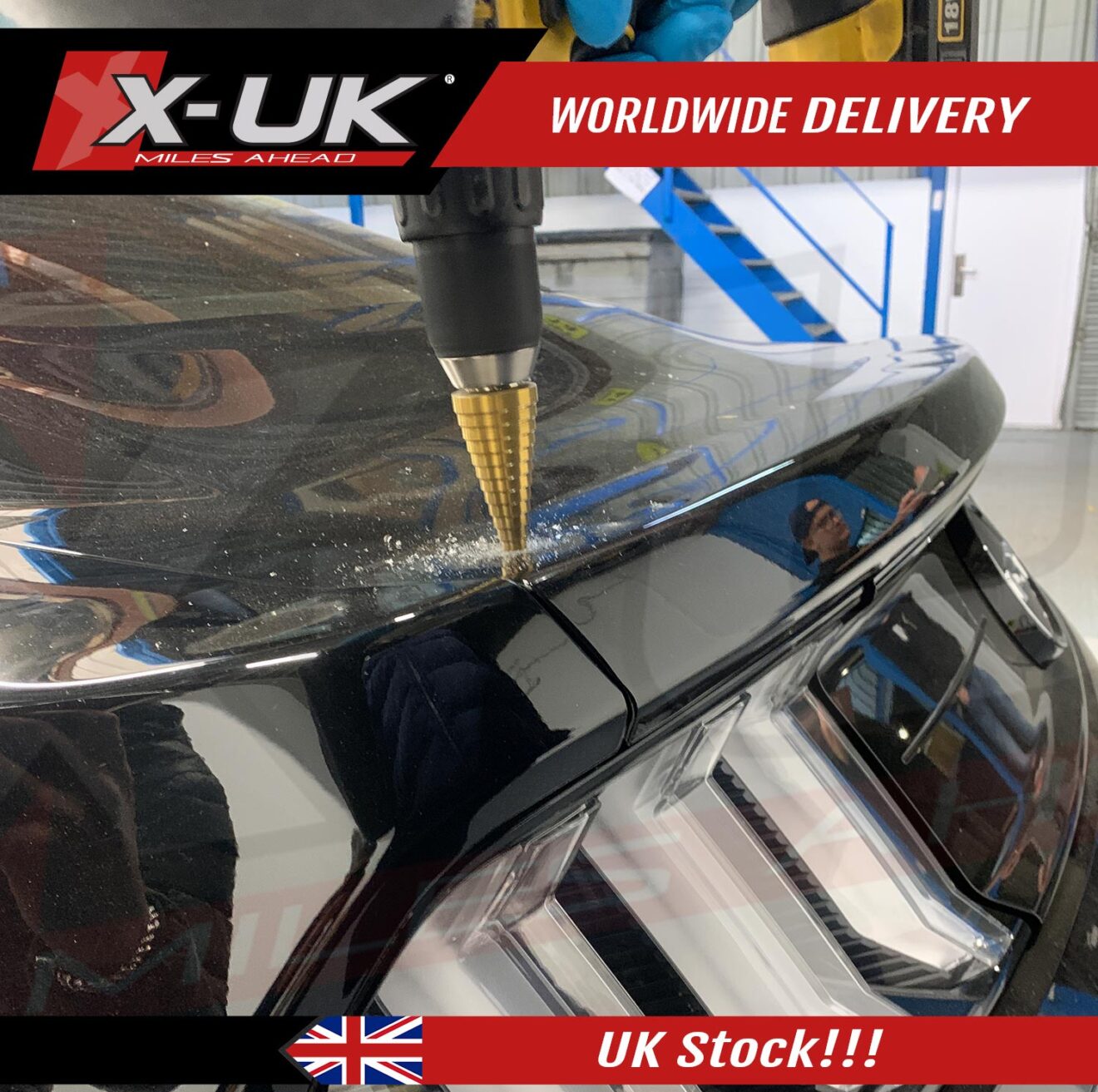 Mustang Performance pack spoiler to fit 2015-2022 GT S550
