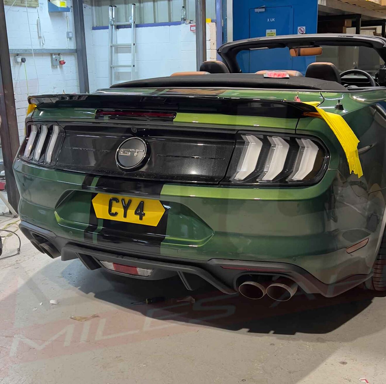 Mustang GT350 style spoiler track pack to fit Coupe 2015-2022