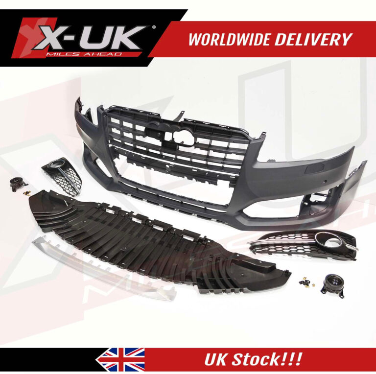 Audi A8 2014- 2017 facelift S8 style front bumper conversion body kit
