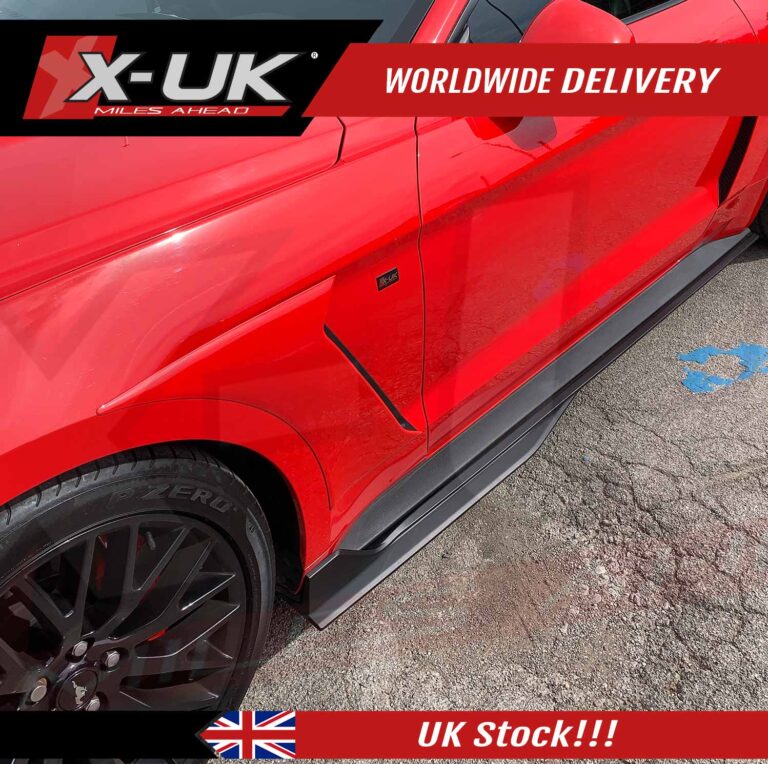 Mustang GT350 front vents fender Shelby style to fit 2015-2020