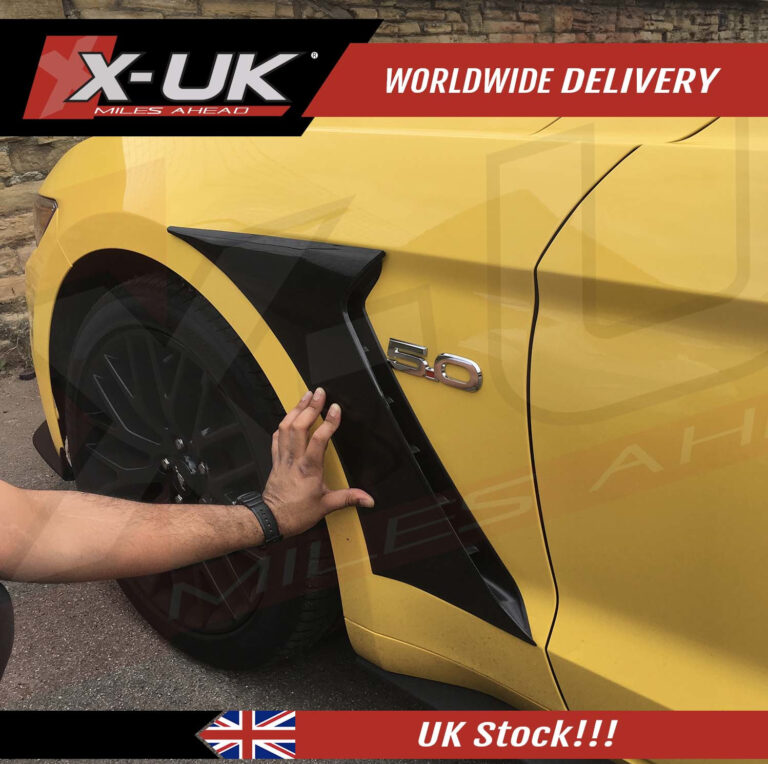 Mustang GT350 front vents fender Shelby style to fit 2015-2020