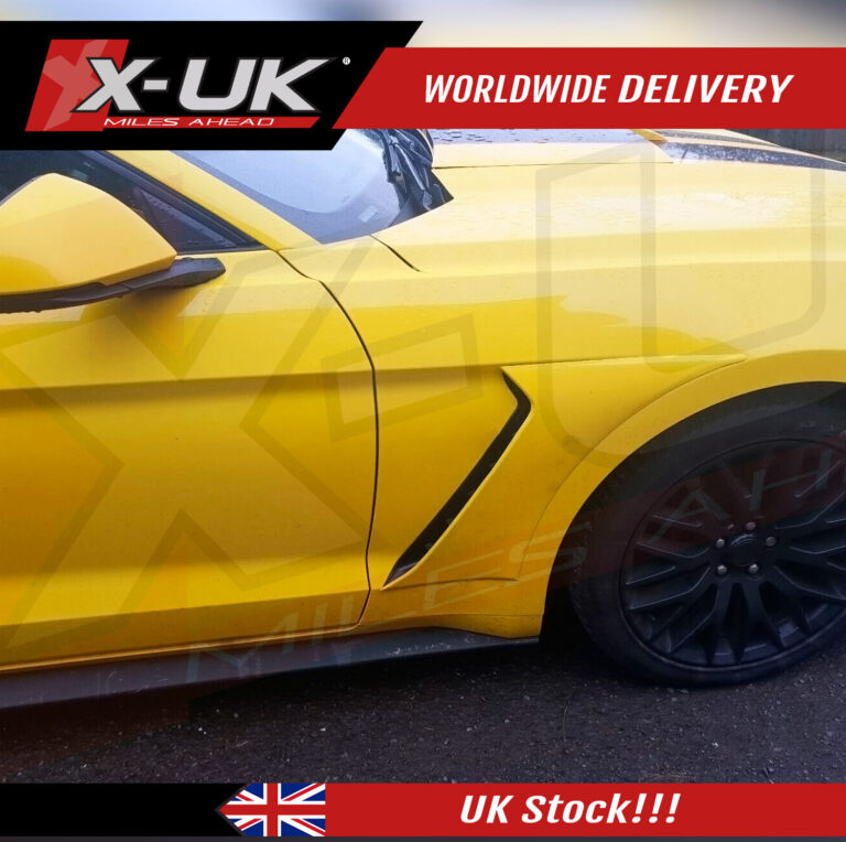 Mustang GT350 front vents fender Shelby style to fit 2015-2020