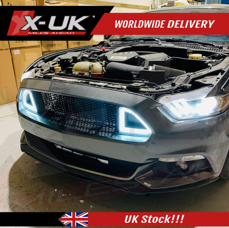Ford Mustang 2015- 2017 RTR Style DRL LED front grill