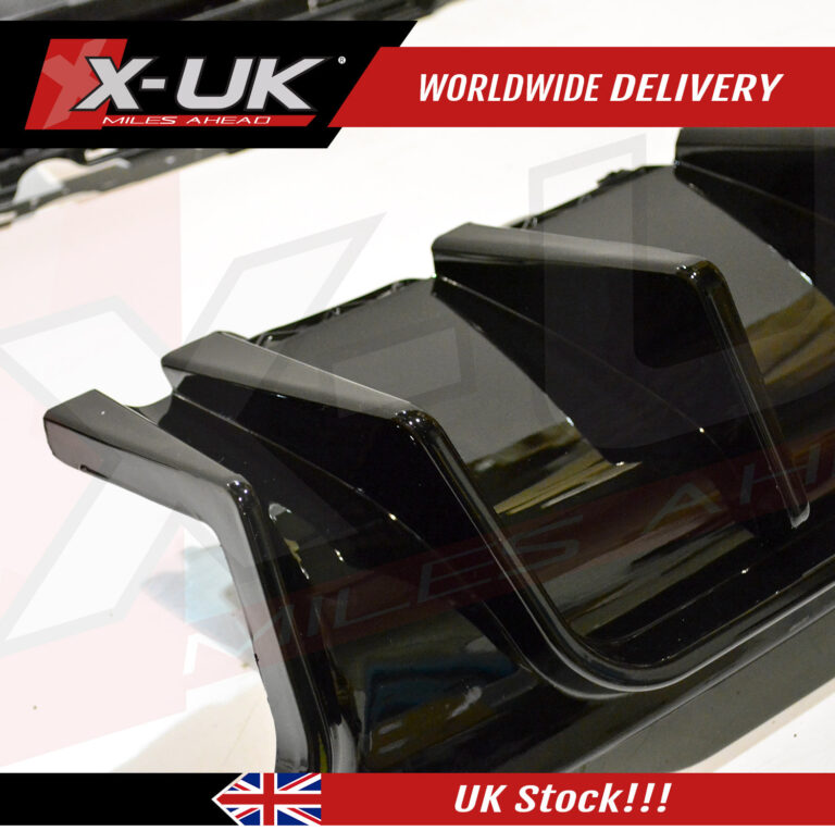 Brabus style diffuser to fit Mercedes W213 2016-2017