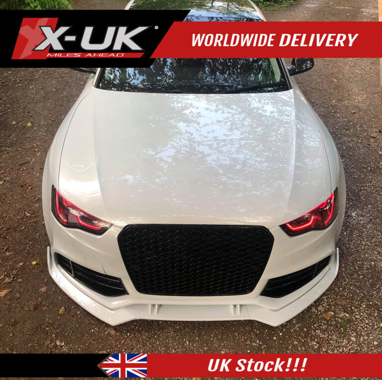 Audi RS5 lower splitter lip 3 piece to fit 2012-2015 models