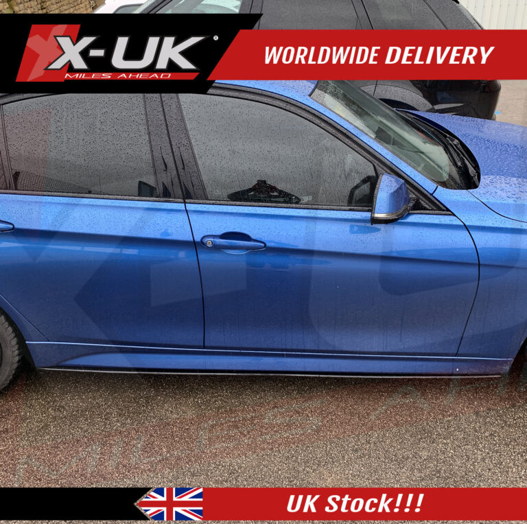 F30 side skirt extensions to fit BMW 3 Series 2011-2018