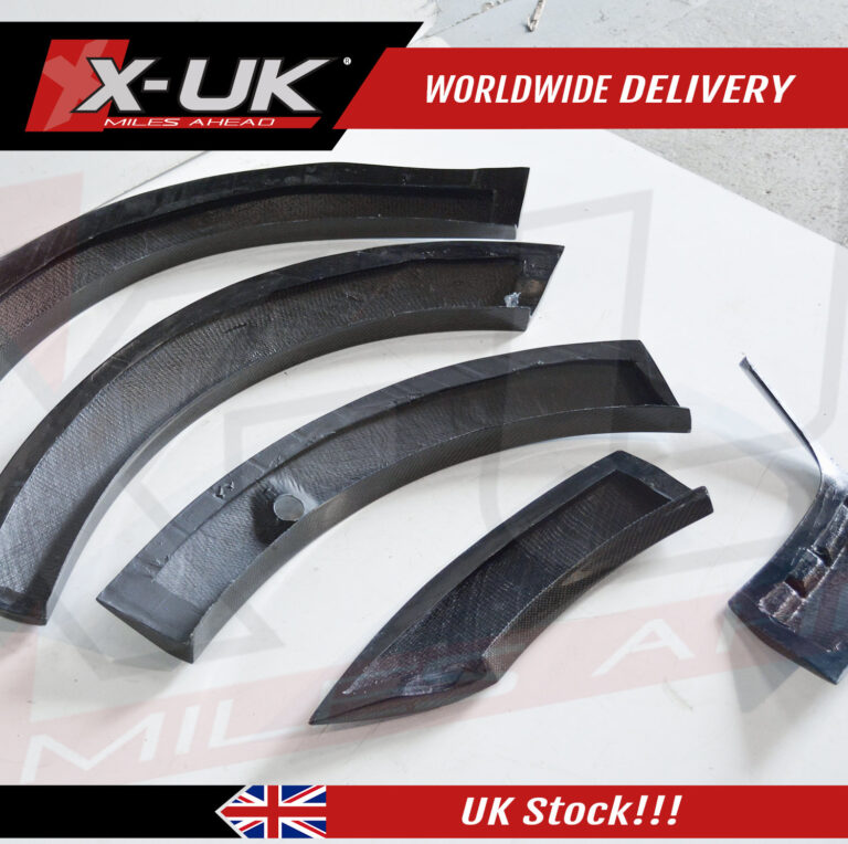 Tesla model X 2015-2020 carbon fiber widebody kit upgrade - Xenonz UK