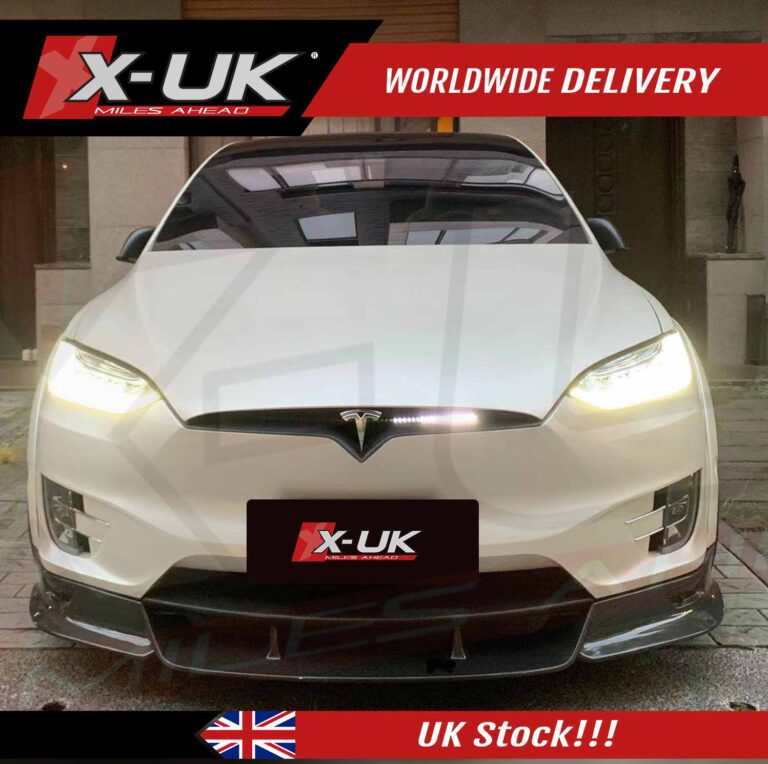 Tesla model X 2015-2020 carbon fiber widebody kit upgrade - Xenonz UK