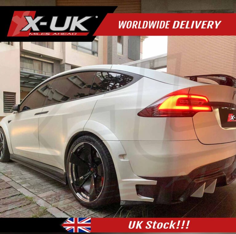 Tesla model X 2015-2020 carbon fiber widebody kit upgrade - Xenonz UK
