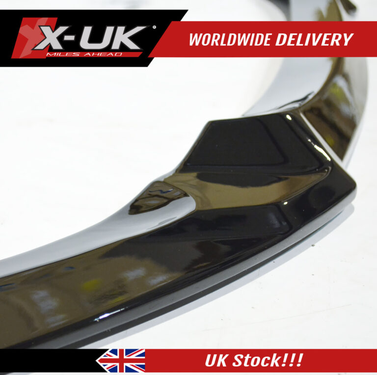 BMW M4 CS Splitter gloss blackt o fit F82 F83 2014-2019