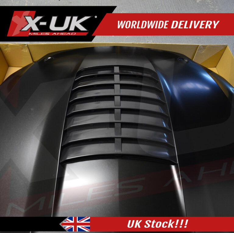 Mustang GT500 style bonnet aluminium to fit 2015-2017 GT S550