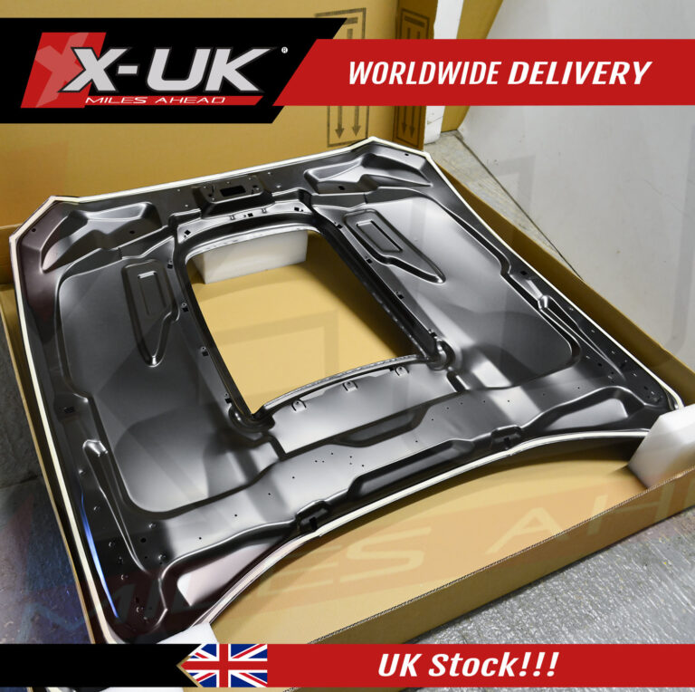 Mustang GT500 style bonnet aluminium to fit 2015-2017 GT S550