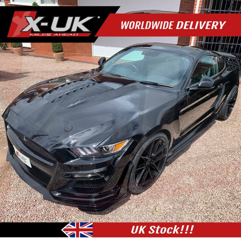 Mustang GT500 style bonnet aluminium to fit 2015-2017 GT S550