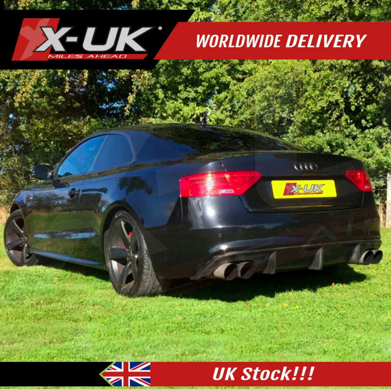 Audi A5 Sline diffuser FRP will also fit S5 model 2012-2015 facelift