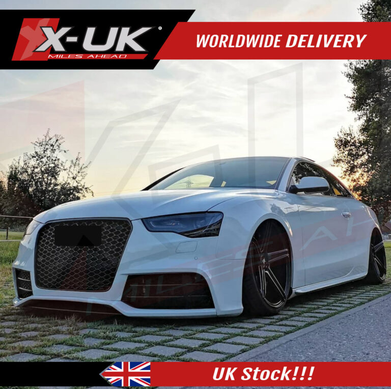 Audi RS5 front bumper conversion to fit A5 S5 Coupe 2012-2015