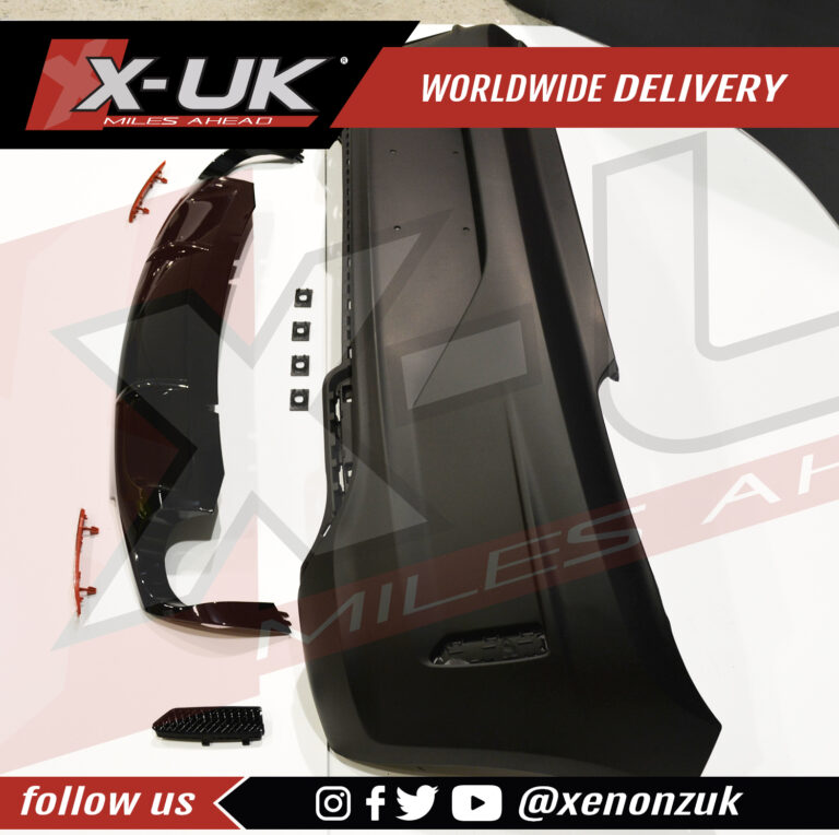 Scirocco R bumper style rear conversion for Scirocco 2015-2017