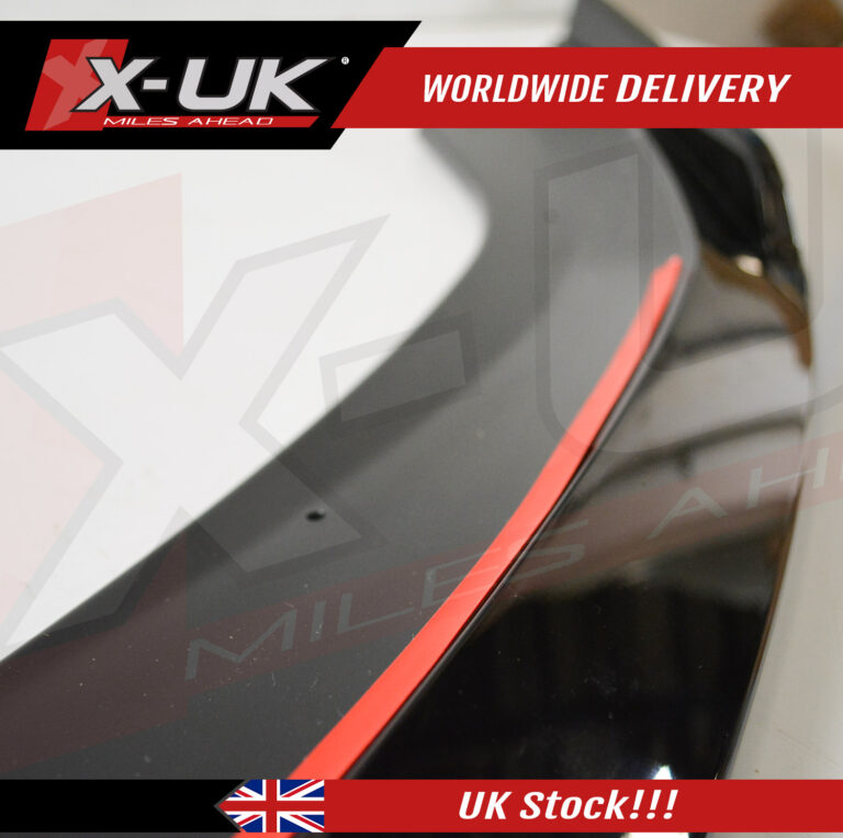 Audi RS7 front splitter 2011-2013 3 piece ABS gloss black