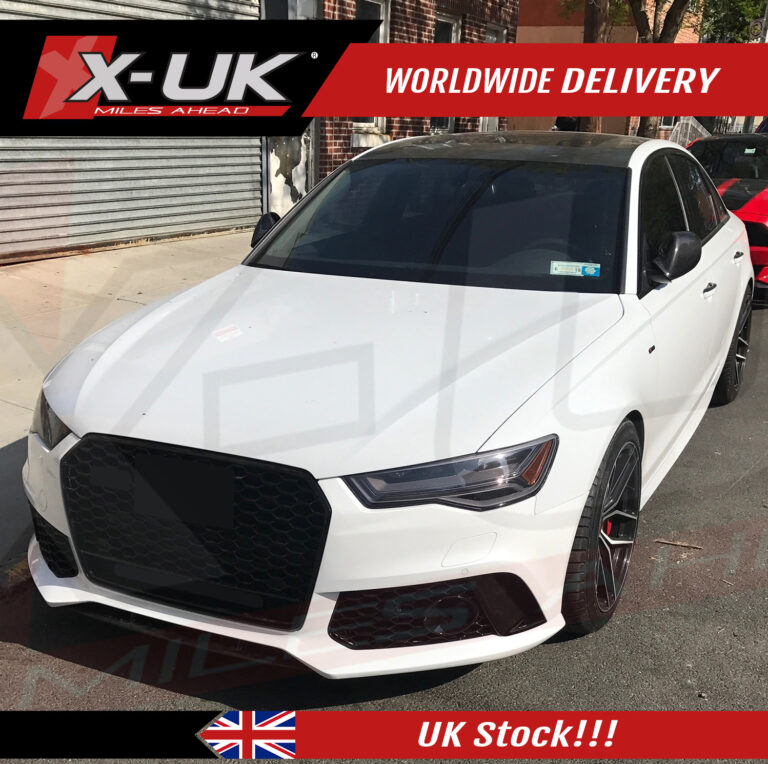 Audi RS6 style bumper conversion for Audi A6 S6 C7 2015-2018