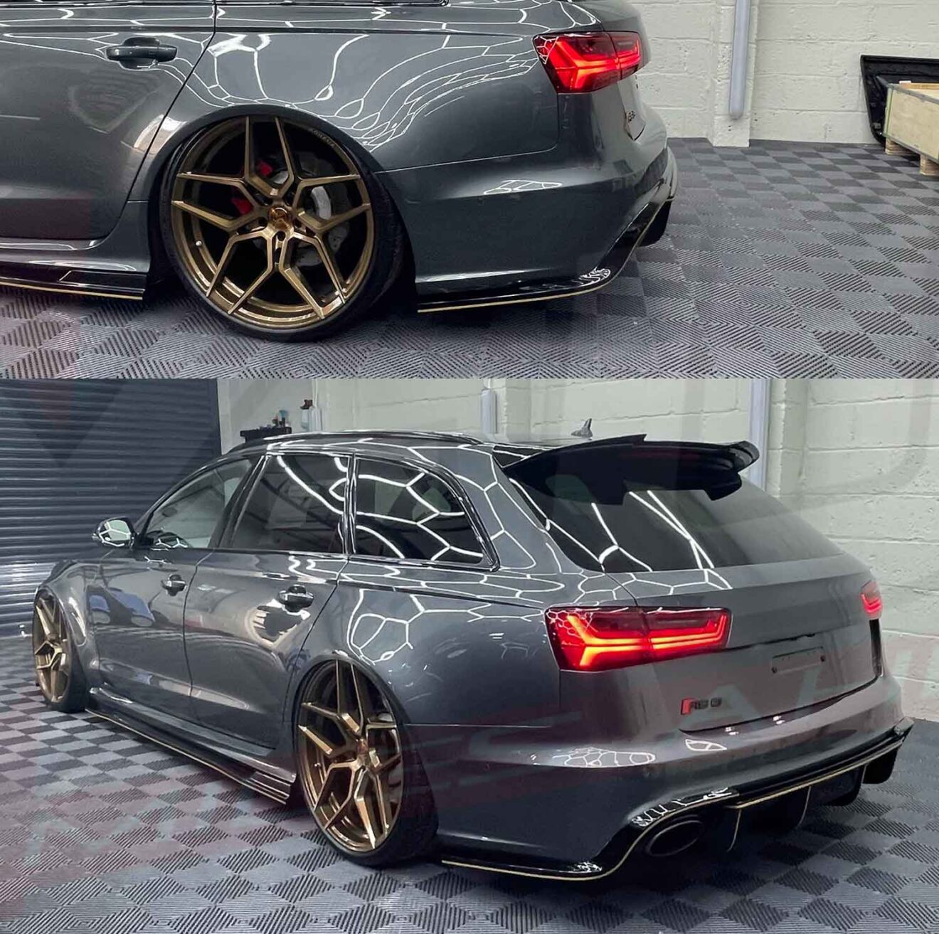Audi RS6 side skirts to fit Avant 2011-2018 C7 C7.5 models