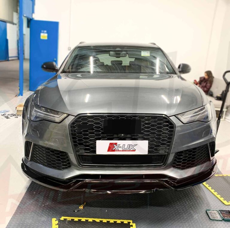 Audi RS6 Avant 2011-2018 front bumper lower splitter lip