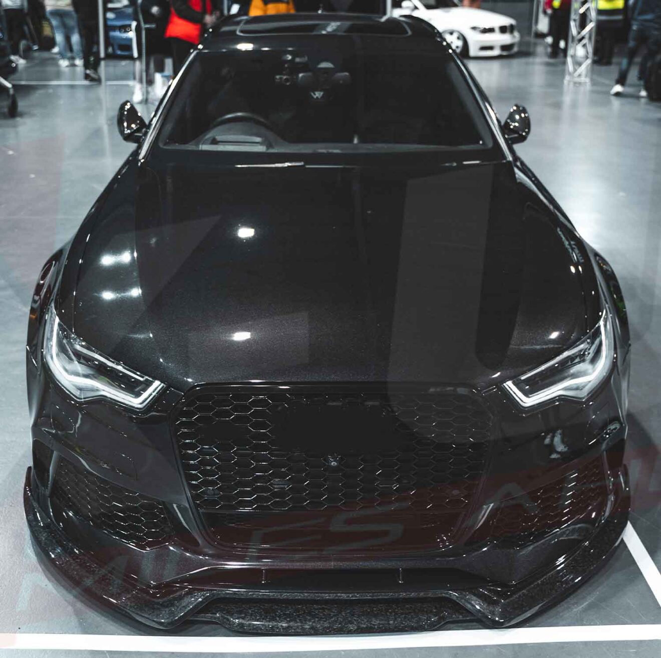 Audi RS6 Avant 2011-2018 front bumper lower splitter lip