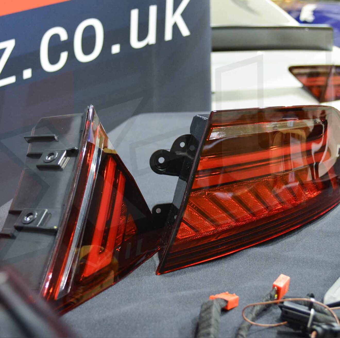 Audi A7 2011- 2015 dynamic LED tail lights rear lamps assemblies