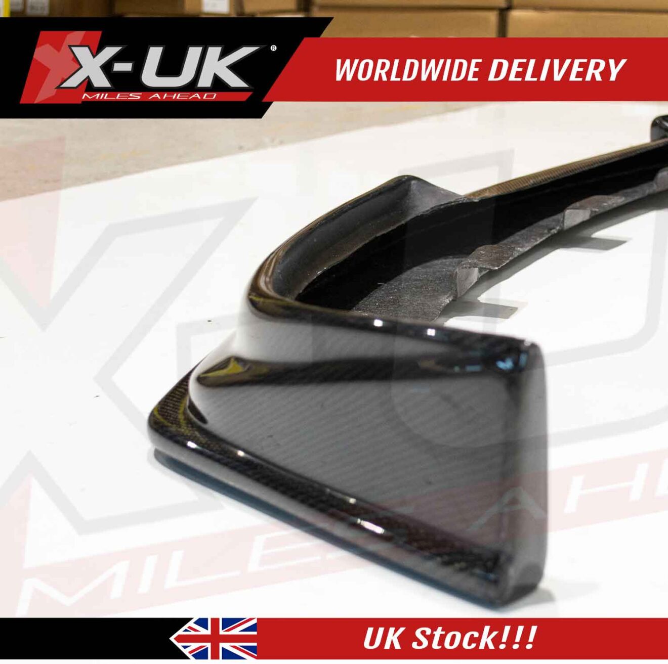 BMW 3 Series front splitter F30 2011-2019 Non M Sport